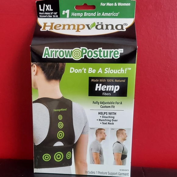 Hempvana | Other | New Hempvana Arrow Posture Support Garment | Poshmark
